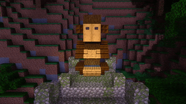 Monkey shrine by JotBot | Minecraft Build Tutorial